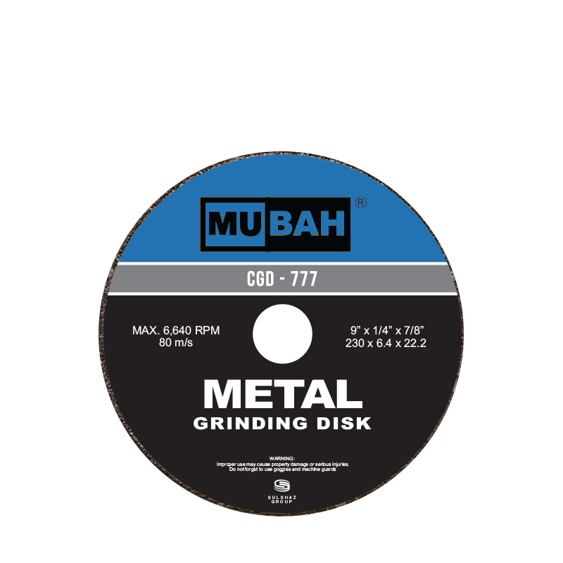 Metal Grinding Disc-9 – Mubah Mart