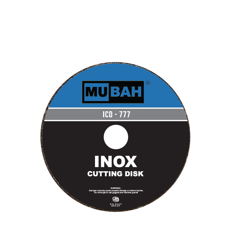 INOX CUTTING DISC-4 – Mubah Mart